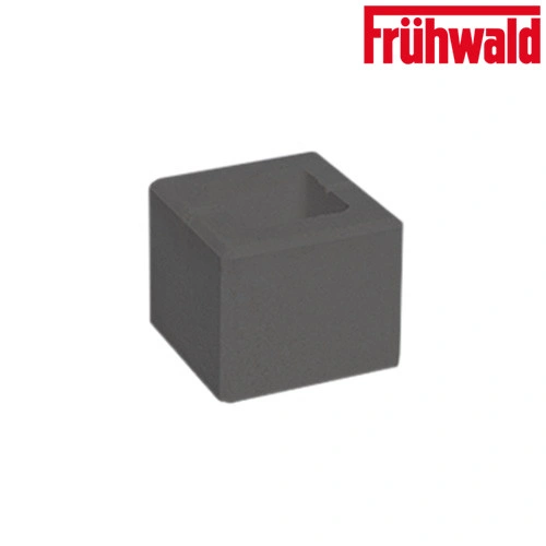 Frühwald Soneva blok za ogradu 19.5 x 19.5 x 16 cm antracit