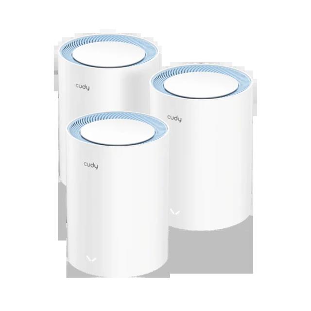 Whole Home Wi-Fi Mesh System Cudy M1200 AC1200 Dual Band (3-Pack)