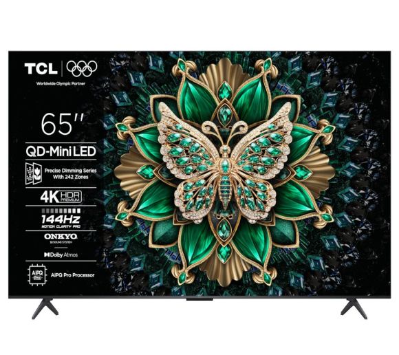 TCL - Televizor TCL 65C6K/MiniLED-QLED/65"/4K UHD/144Hz/Google TV/crna