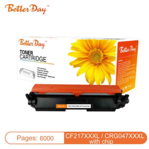 Toner BetterDay CF217XXXL / CRG047XXXL zam. kaseta za HP/Canon 6k (sa cipom)