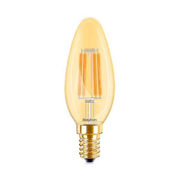BRAYTRON Led filament sijalica BRY-ADVANCE-4W-E14-C35-AMB-2200K