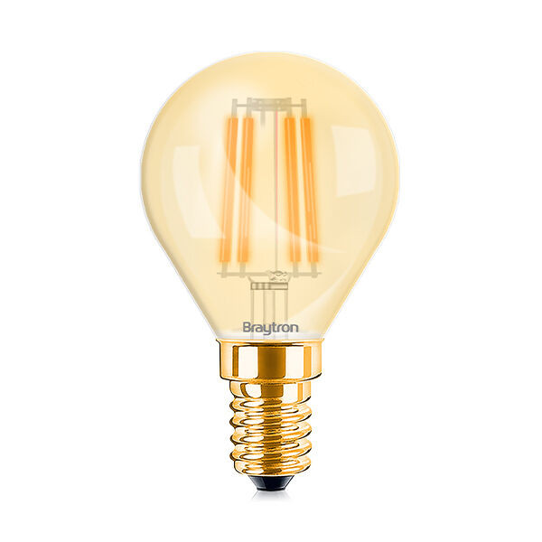 BRAYTRON Led filament sijalica BRY-ADVANCE-4W-E14-P45-AMB-2200K
