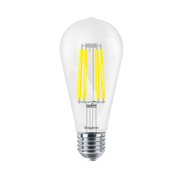 BRAYTRON Led filament sijalica BRY-ADVANCE-7W-E27-ST64-CLR-3000K