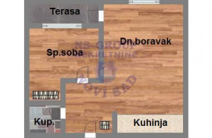 Stan na Adicama u izgradnji 46m2