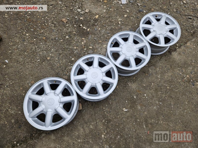 AluFelne 14Coli 4x100 Volkswagen Toyota Opel kao nove Odlicne
