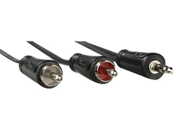 Hama Audio kabl 3.5mm (muški) na 2x činč (muški) 1.5m