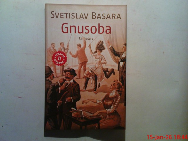 SVETISLAV BASARA  -  GNUSOBA  - KARIKATURA