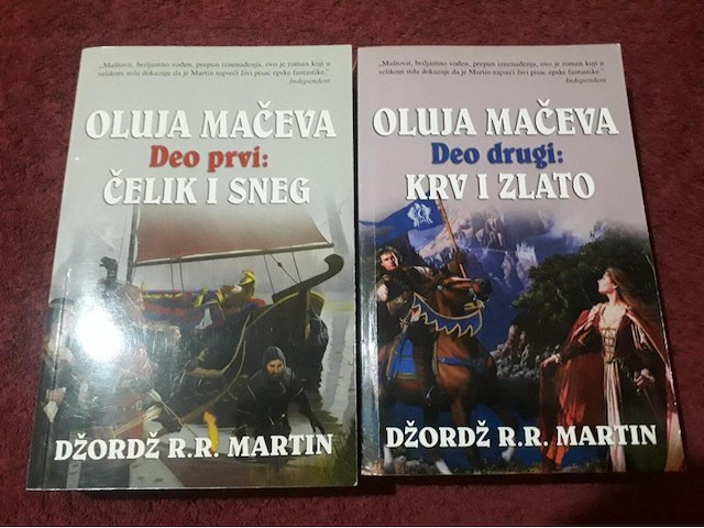 OLUJA MACEVA I i II deo - Dzordz R.R.Martin
