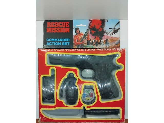 RAMBO Rescue Mission Commander Action Set