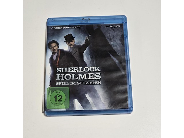 BLURAY Blu-Ray film Sherlock Holmes A Game of Shadows