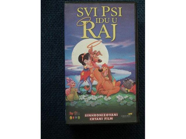 Svi psi idu u raj - Sinhronizovani crtani film