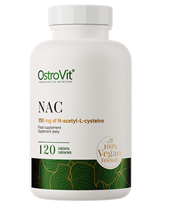 OSTROVIT NAC VEGE (N-ACETYL-L-CYSTEINE) 120 TABLETA
120 TABLETA