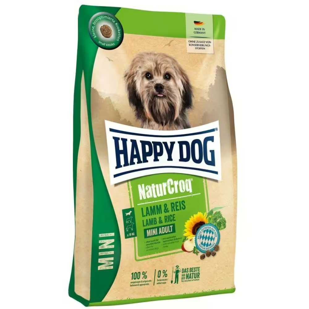 Happy Dog hrana za pse Naturcroq MINI - jagnjetina i pirinač 4kg