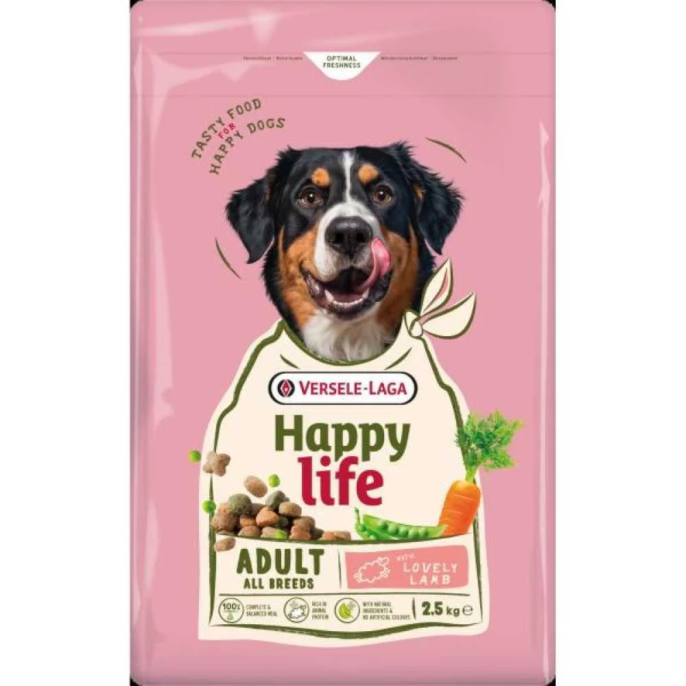 Happy Life hrana za pse Adult Lamb 2.5kg