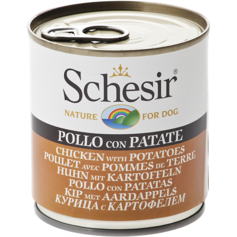 Schesir dog konzerva za pse - Piletina i krompir 285g