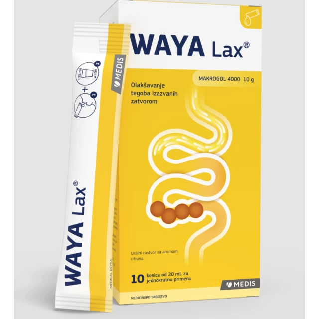 WAYA LAX® – Efikasno i nežno rešenje za zatvor