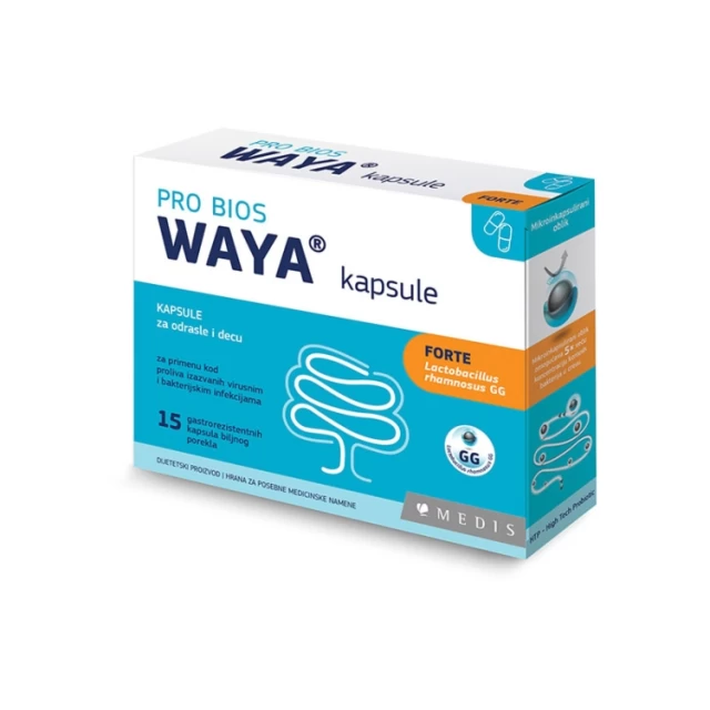 WAYA® BIOTIC KAPSULE – Inovativna podrška digestivnom zdravlju