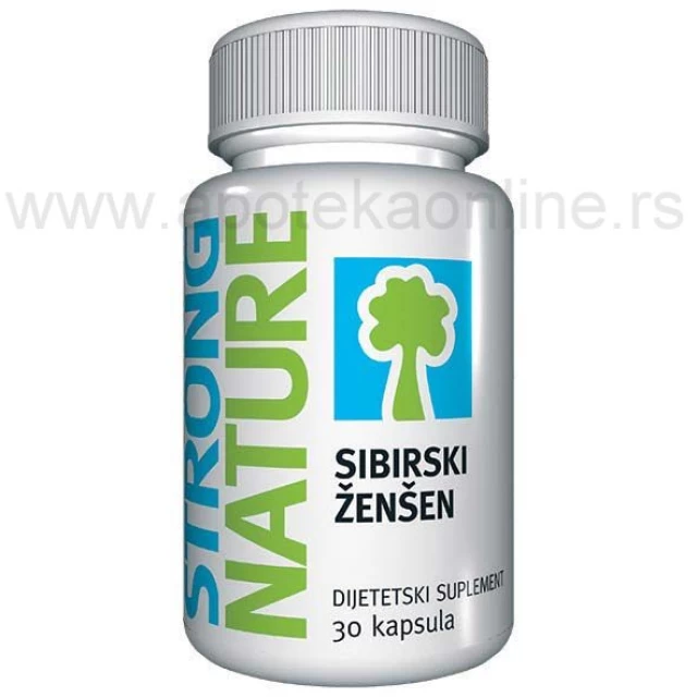 SIBIRSKI ŽENŠEN EXTRACT 250mg (30 kapsula) – Prirodni adaptogen za energiju i imunitet
