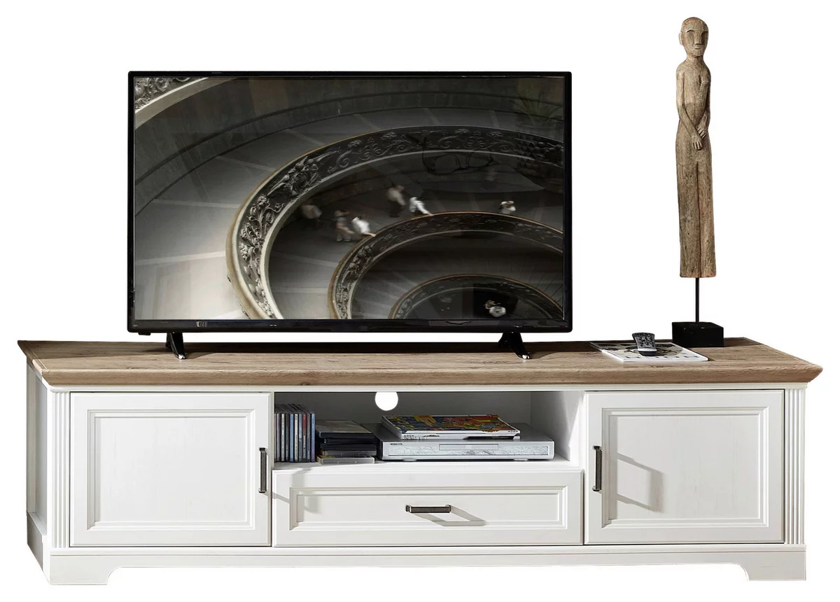 Landscape TV KOMODA bela, boja hrasta