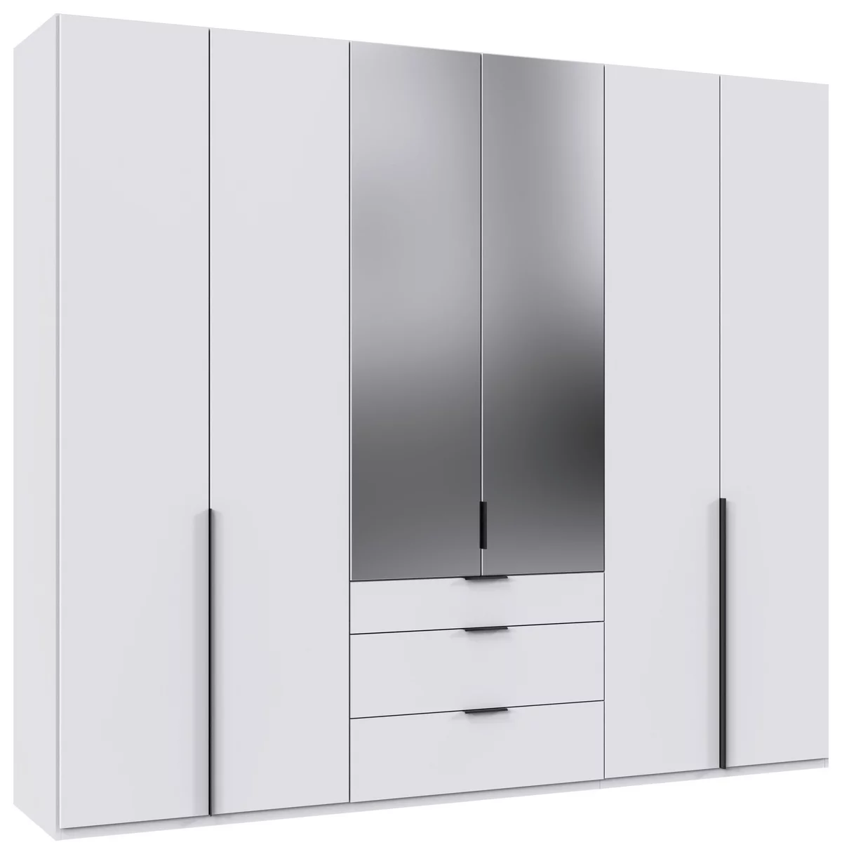 ORMAR SA KLASIČNIM VRATIMA bela 270/236/58 cm