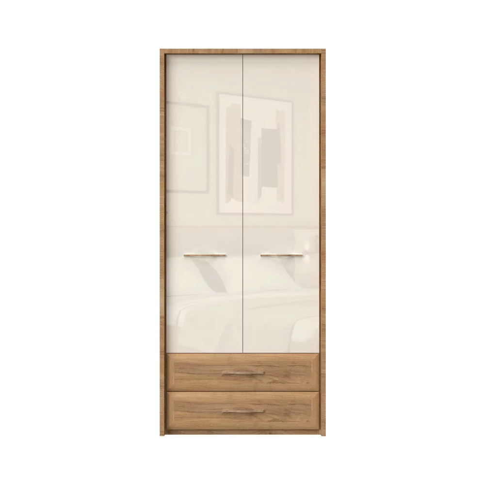 ORMAR SA KLASIČNIM VRATIMA bež 97/226/60 cm