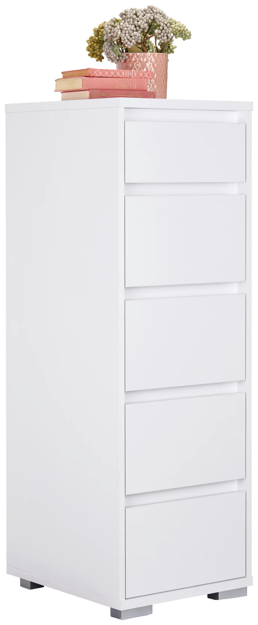 Carryhome KOMODA 40/120/48 cm bela