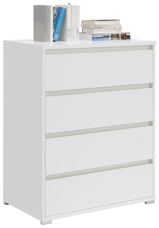 Carryhome KOMODA 80/103/48 cm bela