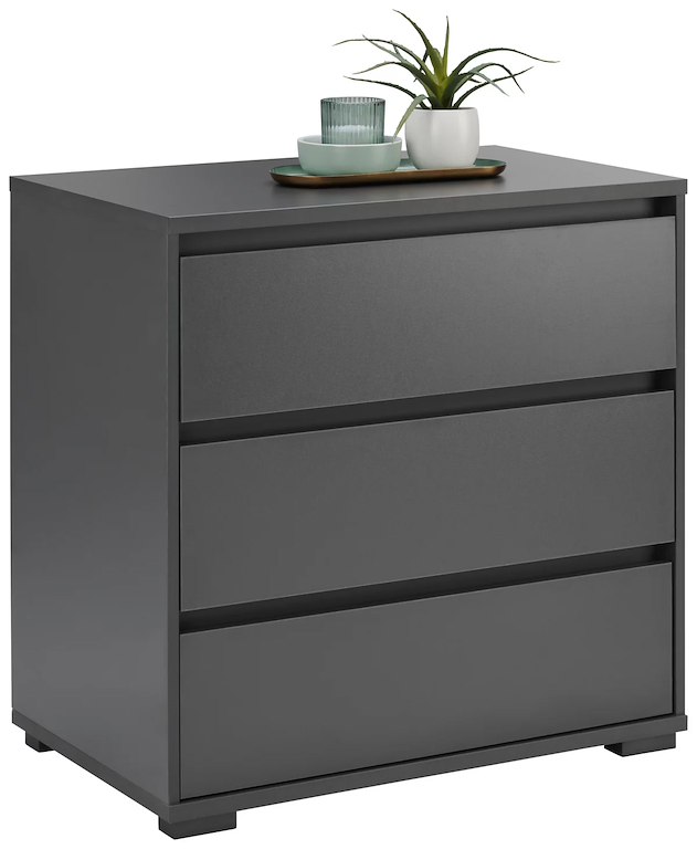 Carryhome KOMODA 80/79/48 cm antracit