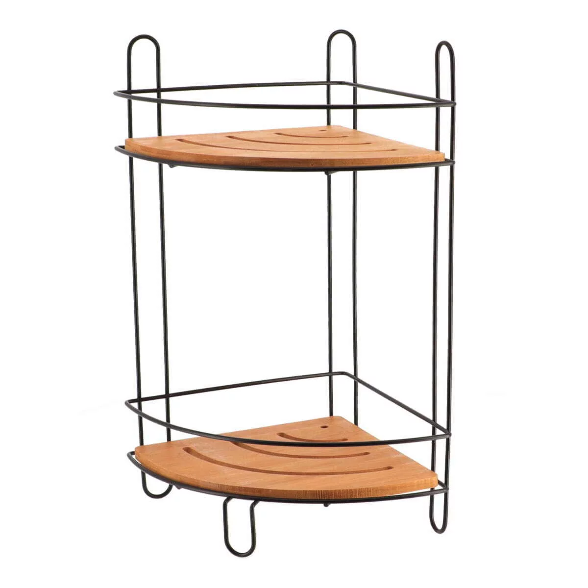 Homeware POLICA ZA TUŠ KABINU drvo, metal