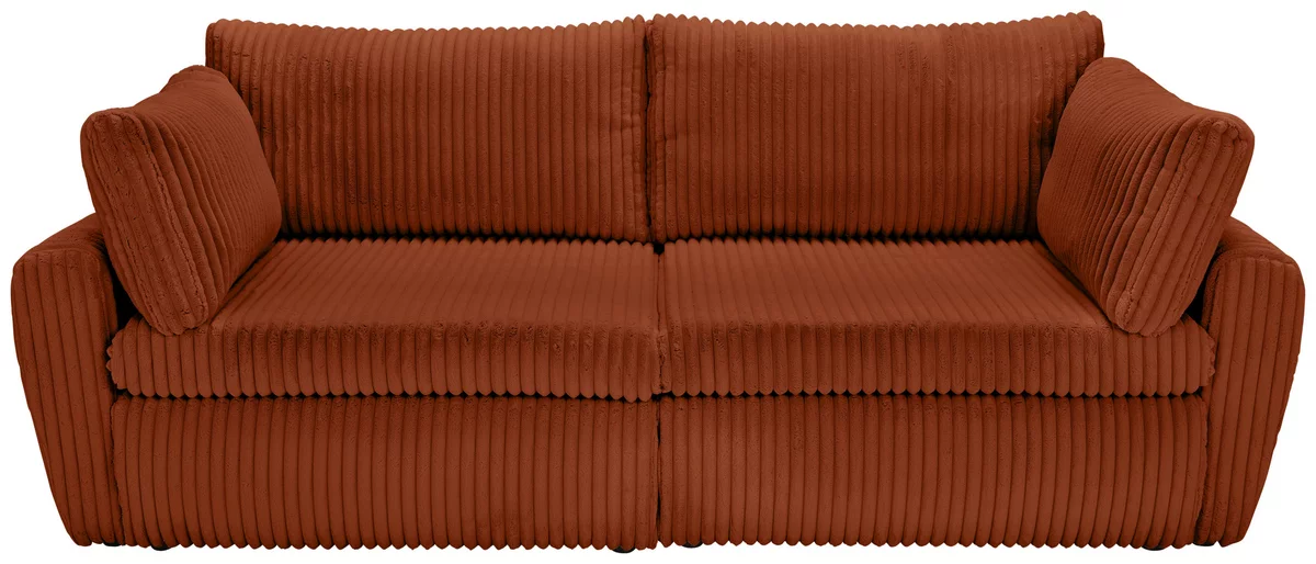 Carryhome SOFA LEŽAJ terakota