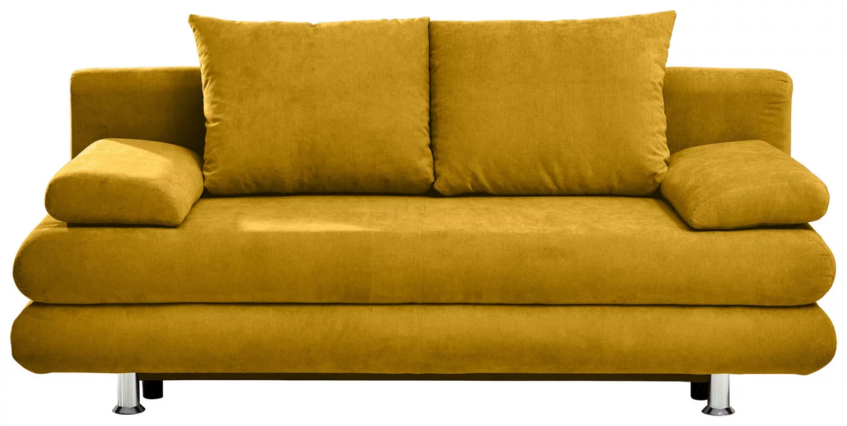 Carryhome SOFA LEŽAJ senf žuta