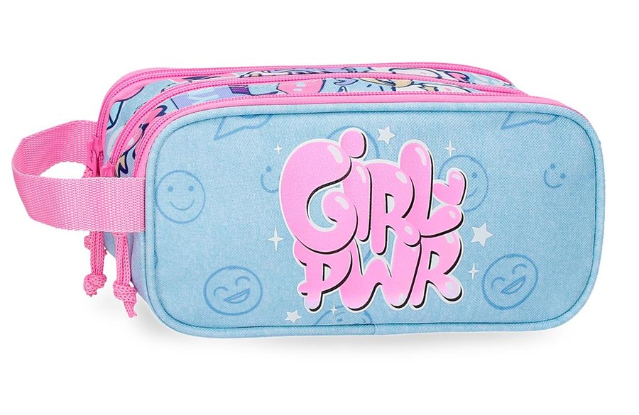 Girl power pernica sa 3 pregrade Movom | 22x10x9cm | plava