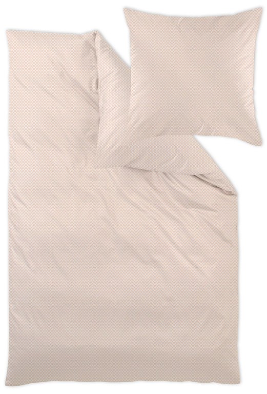 Curt Bauer POSTELJINA MELLOW 140/200 cm damast ružičasta