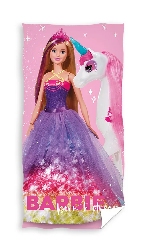 Barbie PEŠKIR ZA PLAŽU 70/140 cm , višebojna