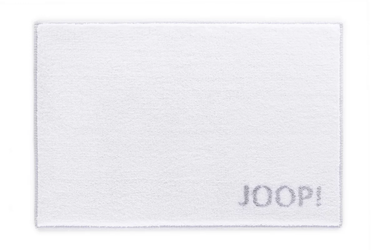 Joop! PROSTIRKA ZA KUPATILO CLASSIC bela 60/90 cm