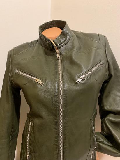 Real leather kozna jakna vel.m/L ruska kragna