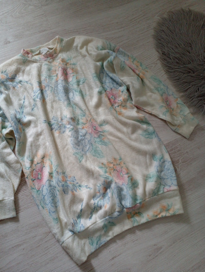 Retro oversized bluza/dzemper