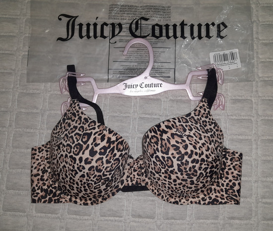Juicy Couture animal laser cut push up 80B NOVO!%
