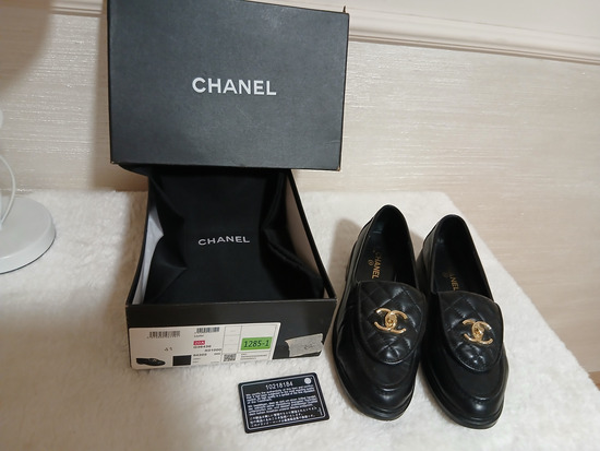 Chanel-kožne mokasine 41C-10218184