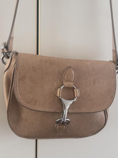 Massimo Dutti braon kozna torba