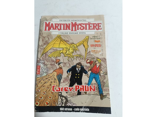 Marti Misterija 6 Carev paun
