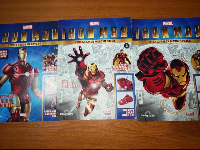 Iron Man - Marvel 1 - 2 - 3