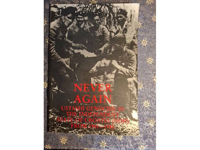 Ustashi genocide in NDH, Belgrade, 1991.