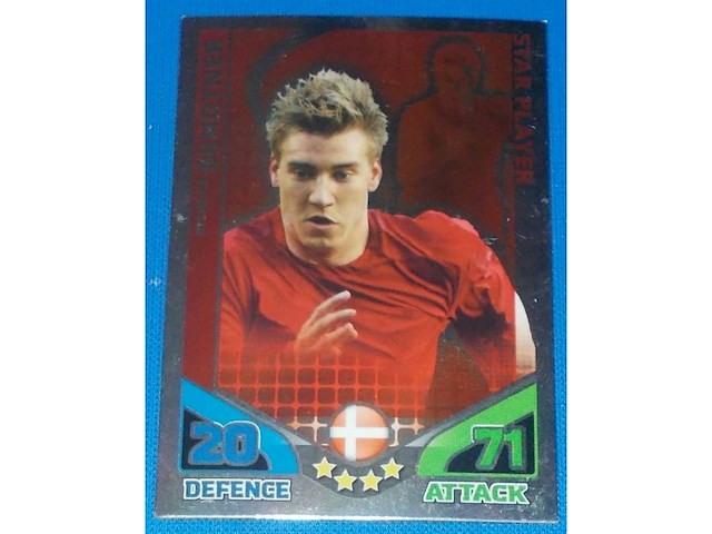 Match  Attax    NICKLAS  BENDTNER  -  kartica