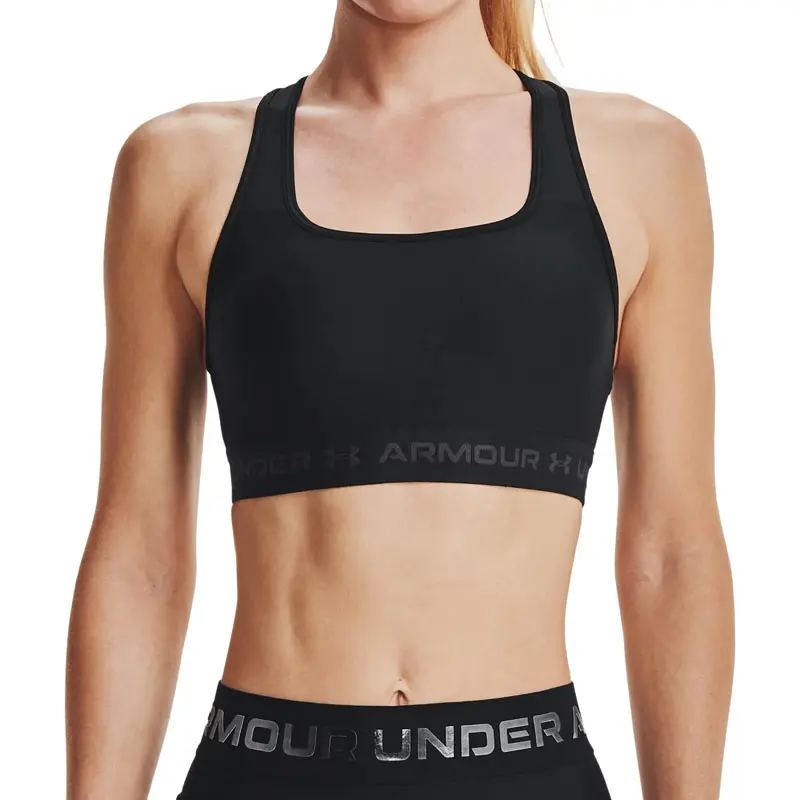 UNDER ARMOUR Sportski grudnjak Crossback srednji, crn