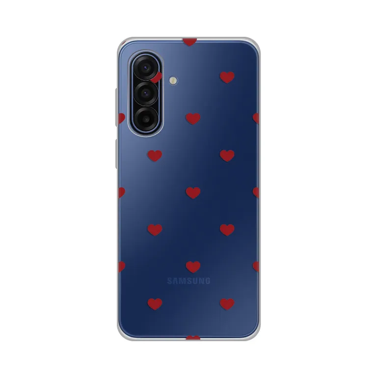 Maska Silikonska Print za Samsung A175F Galaxy A17 Red Hearts