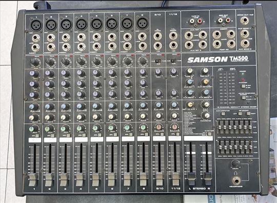Samson TM500 8 Channel Powered Mixer pojacalo