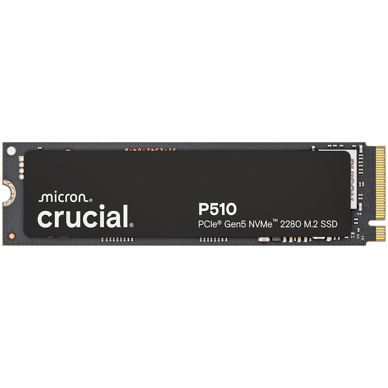 Crucial P510 2TB PCle Gen5 NVMe 2280 M.2 SSD