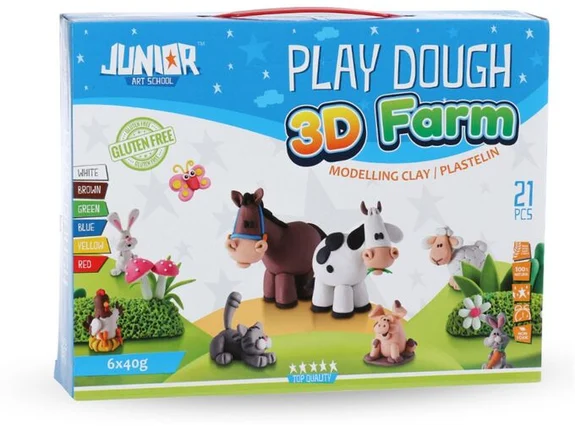 Junior Play dough 3D Farma