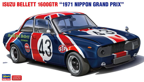 NEW! Hasegawa 20776 Isuzu Bellett 1600GTR - 1971 Nippon Grand Prix